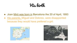 Joan miro english | PPT