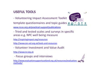 Measuring Volunteer Impact | PDF