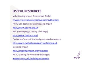 Measuring Volunteer Impact | PDF