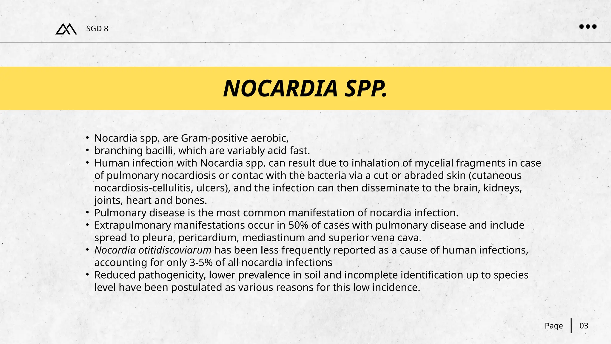 Case report about pulmonary infection from jo | PPTX