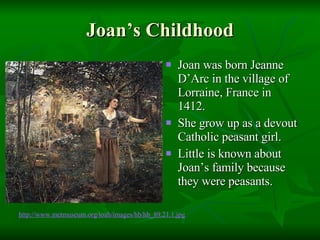 Joan Of Arc For Kids