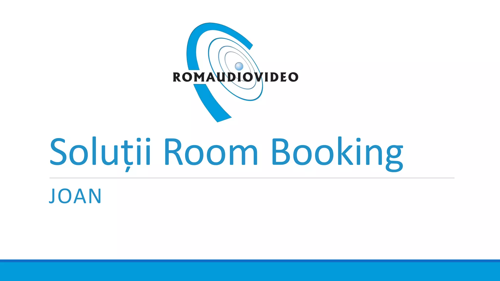 Joan room booking - Meet JOAN | PPT