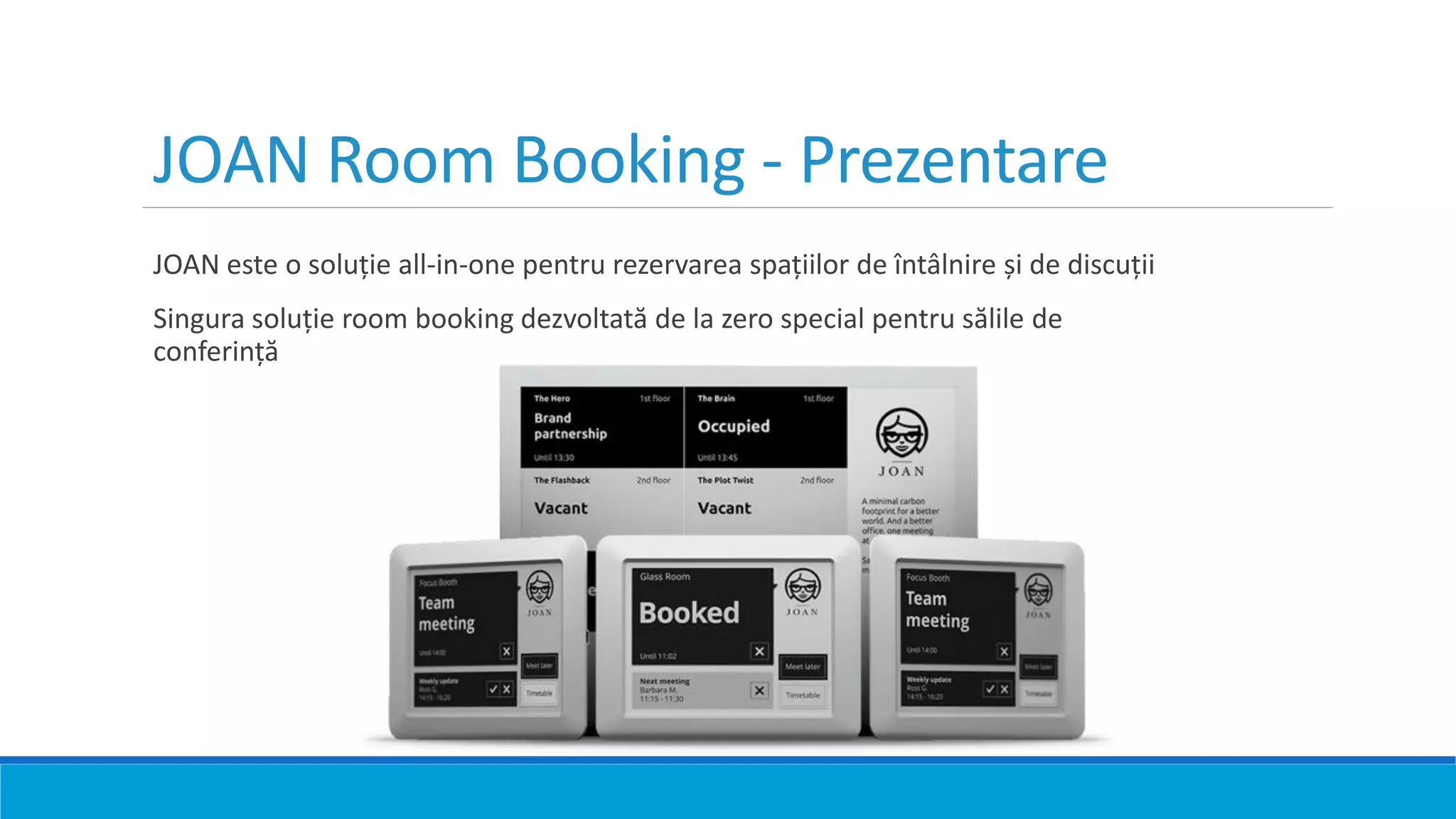 Joan room booking - Meet JOAN | PPT