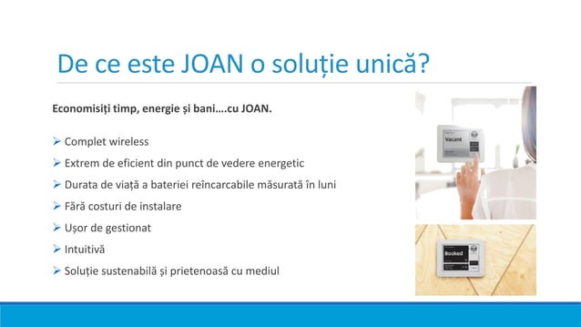 Joan room booking - Meet JOAN | PPT