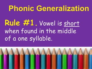 Vowels and Vowel Contrast | PPTX