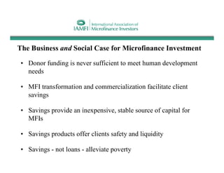 International Microfinance | PDF | Mutual Funds | Personal Investing