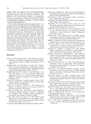 Designing and evaluating sustainable logistic networks | PDF