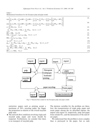 Designing and evaluating sustainable logistic networks | PDF
