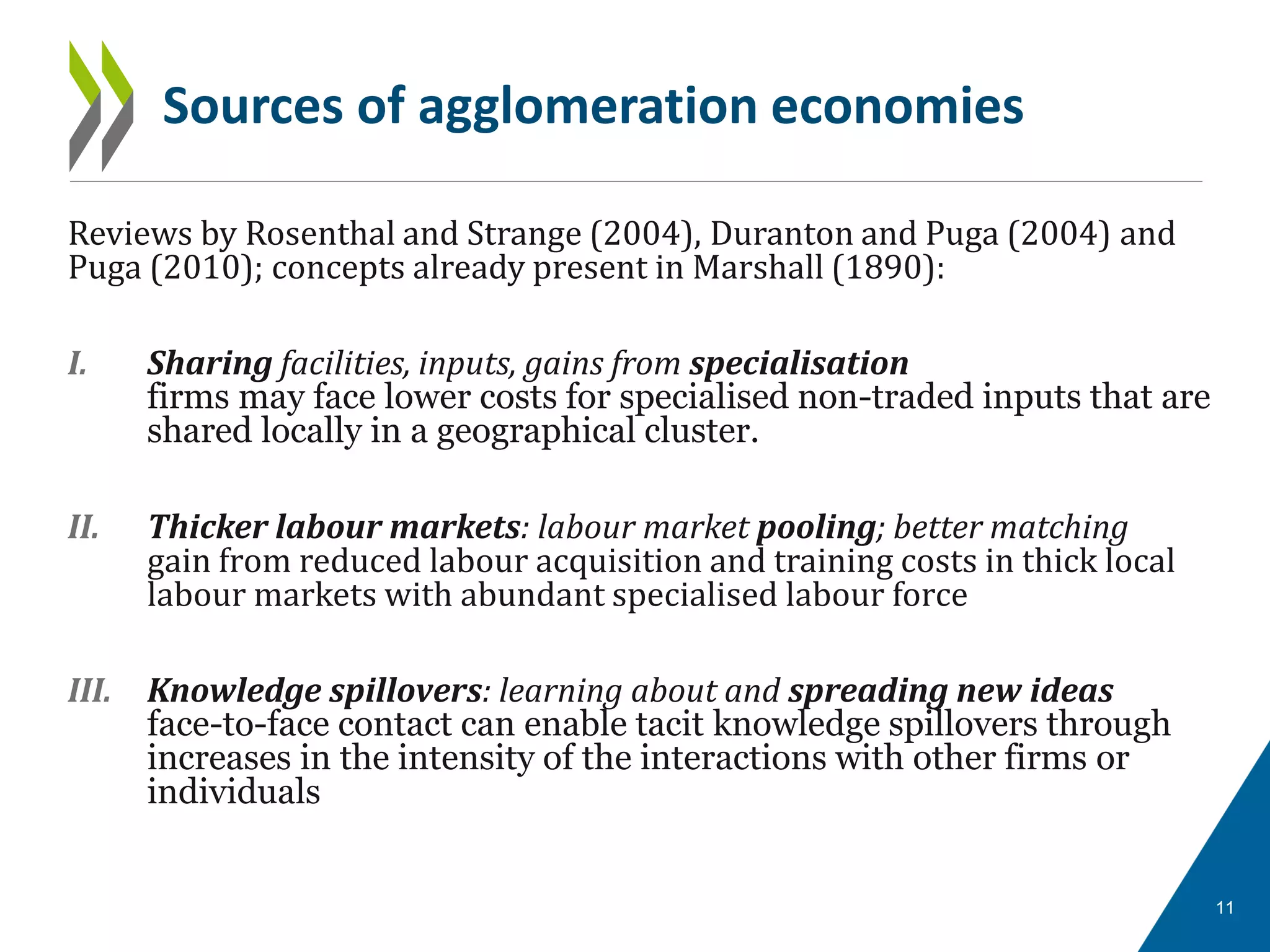 Productivity, Agglomeration and Metro Governance | PDF