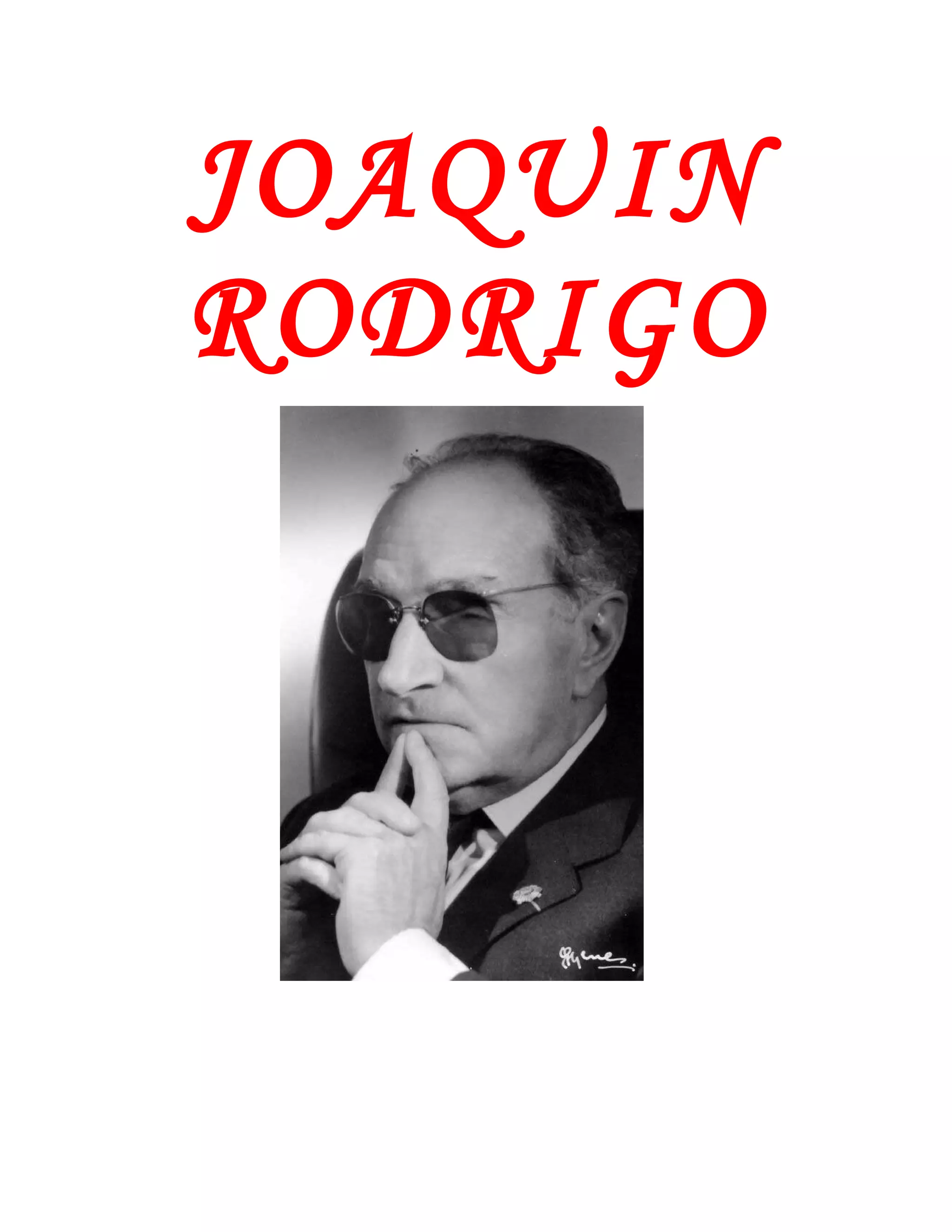 Joaquin rodrigo | DOC