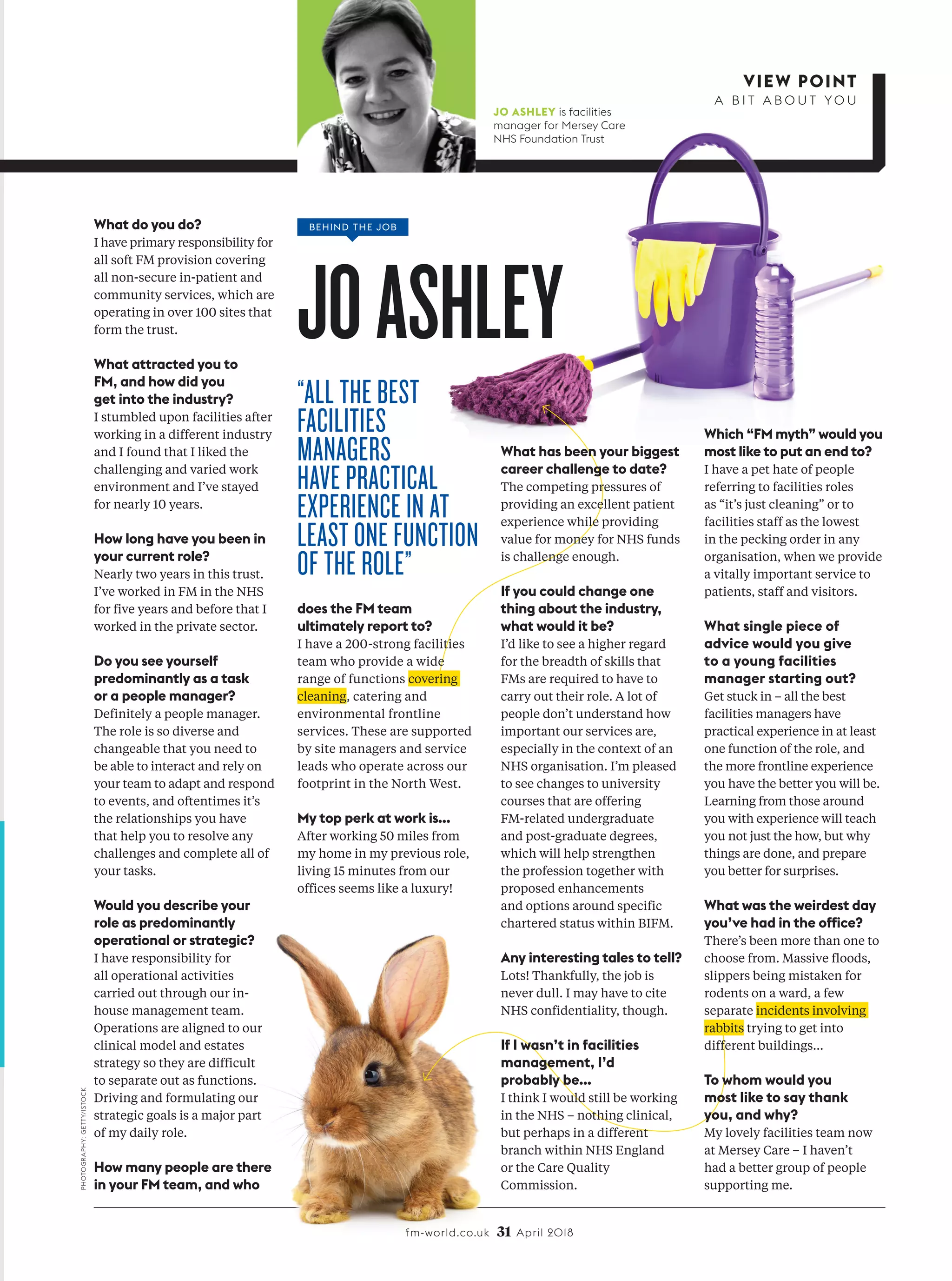 Jo Ashley BIFM Interview April 2018 | PDF | Healthcare Industry ...