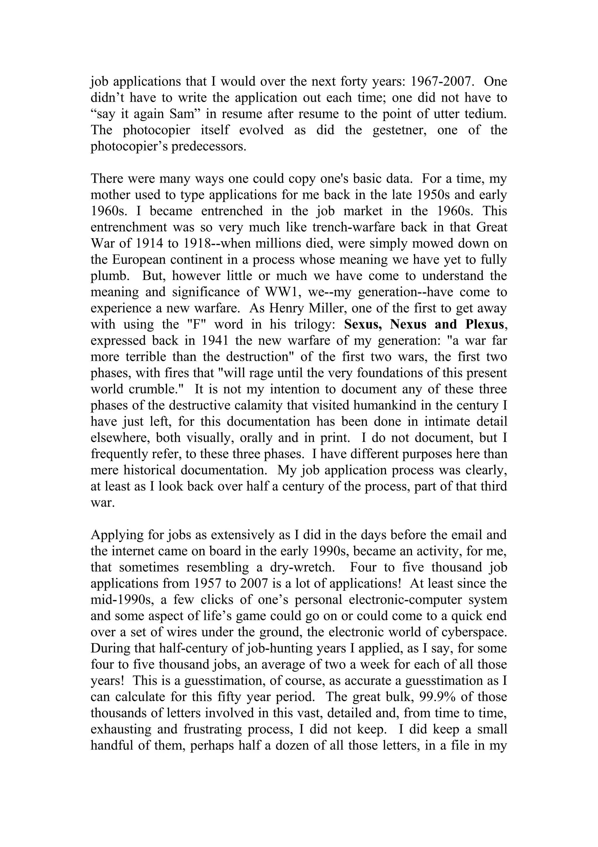 50 Years of Job Applications: 1955 to 2005 | DOC