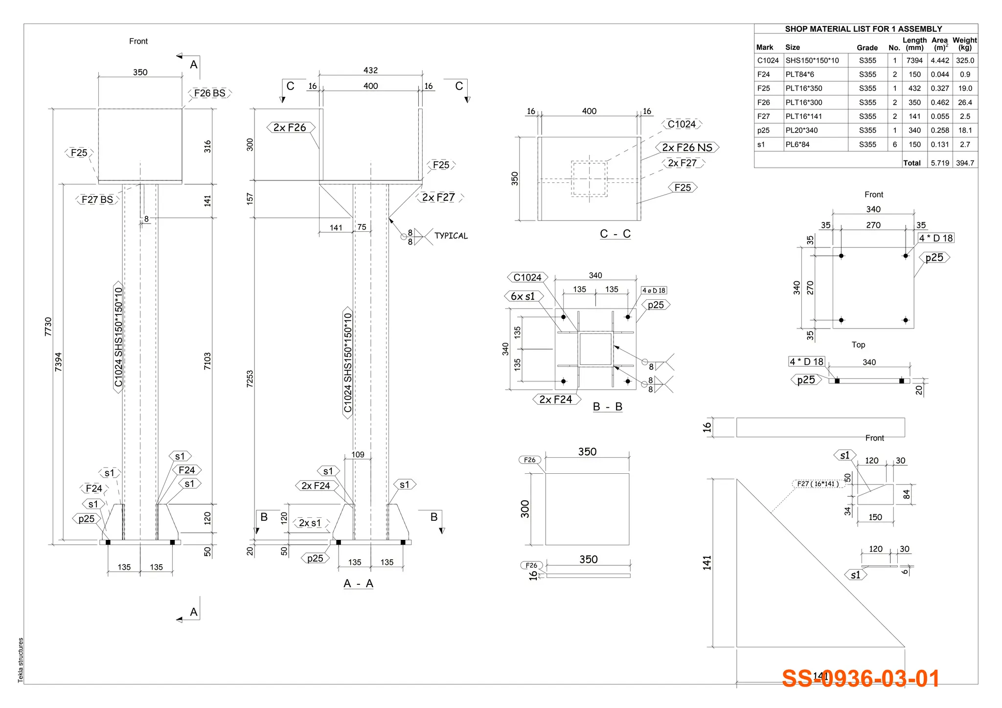 Fabrication JOB-COLUMN ASSEMPLY 1024.pdf