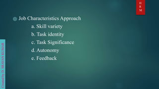 Job design and evaluatin ppt | PPTX