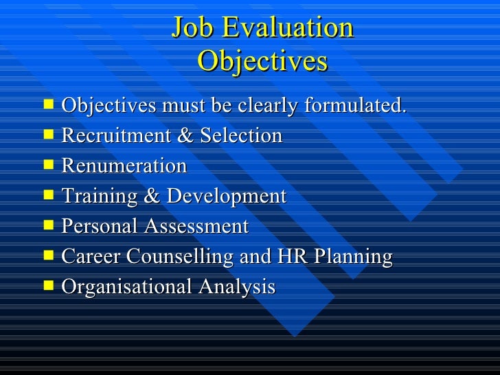 Job Evaluation 2 job-evaluation-2