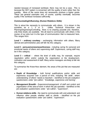 Job evaluation-hay-guidance | DOCX