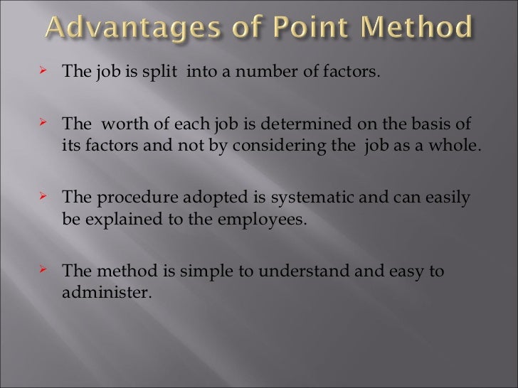 Job Evaluation Point Method job-evaluation-point-method