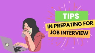 Job-Interview a subject for communication for various purposes | PDF