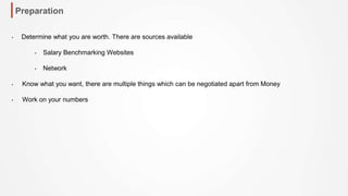 Job Offer Negotiation | PPTX