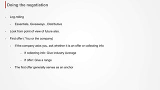 Job Offer Negotiation | PPTX