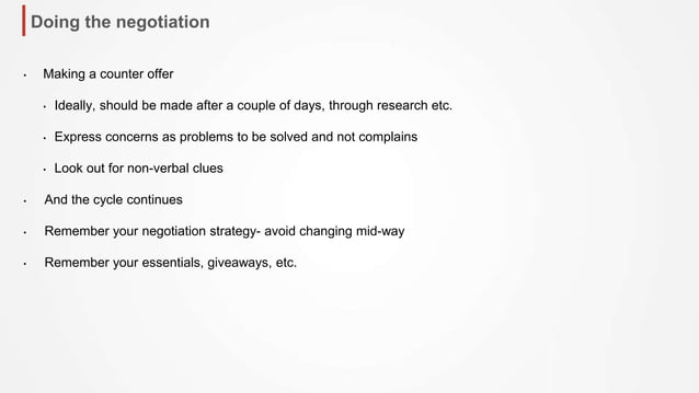 Job Offer Negotiation | PPTX