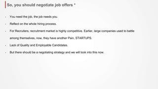 Job Offer Negotiation | PPTX