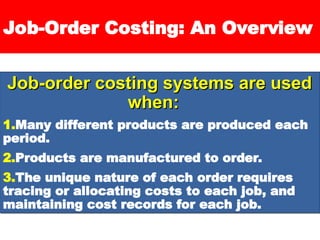 Job-Order Costing.ppt Job-Order Costing.ppt