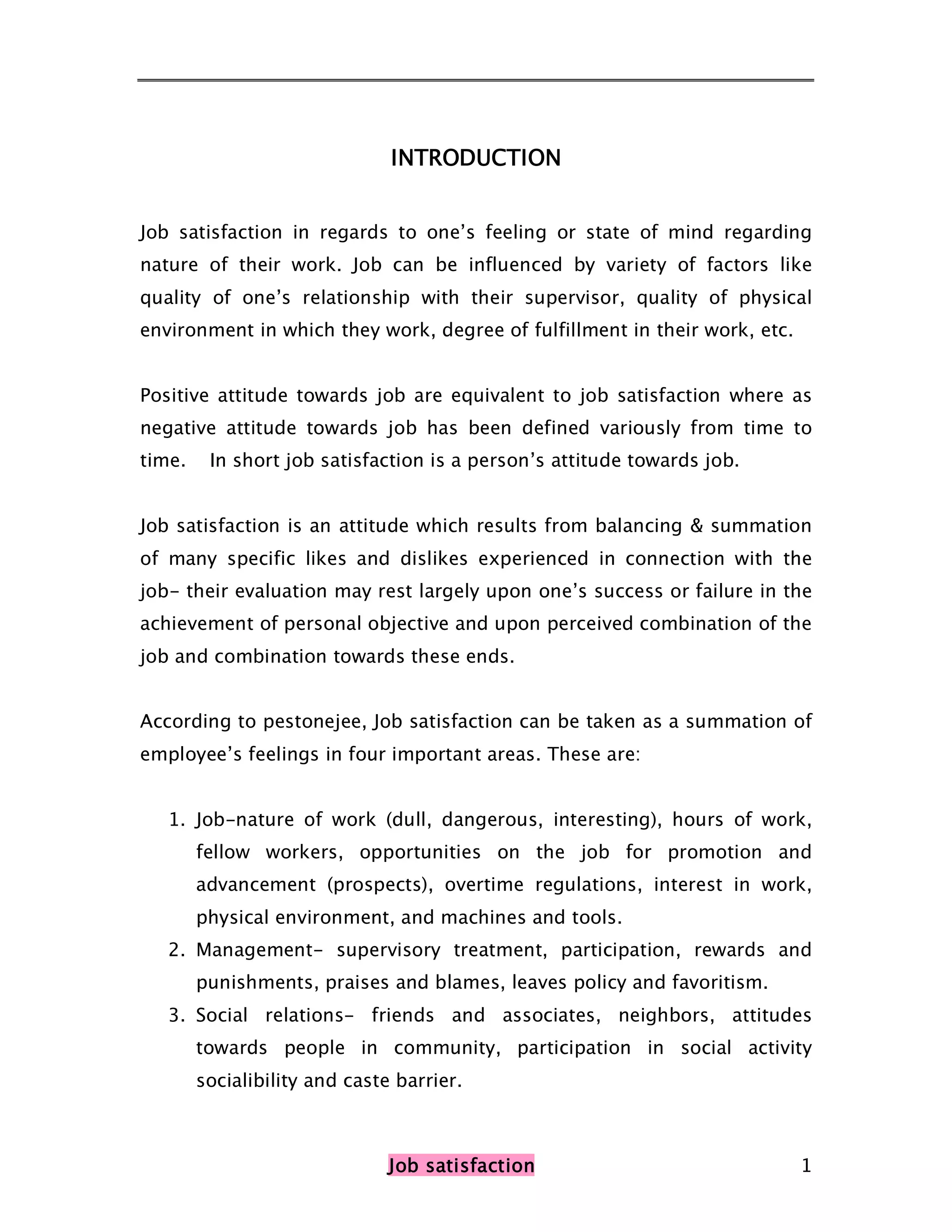 Job satisfaction-120112001047-phpapp01 | PDF