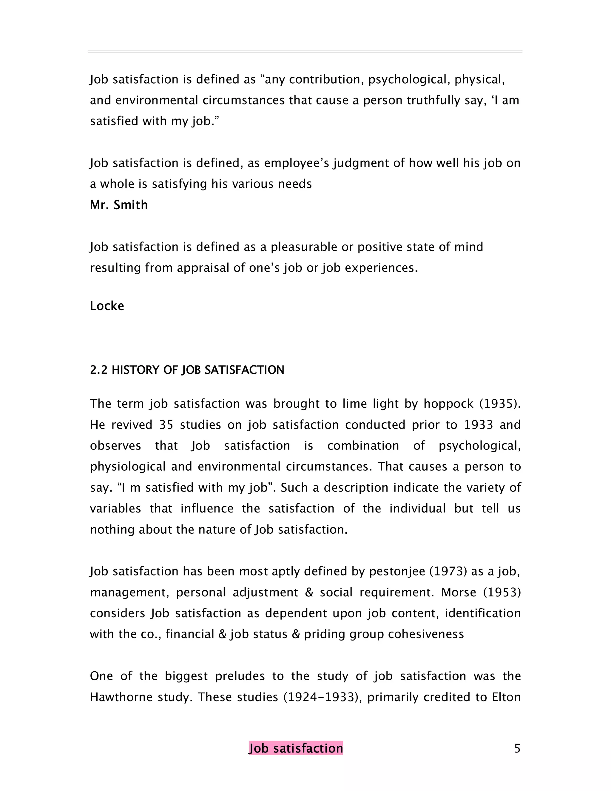 Job satisfaction-120112001047-phpapp01 | PDF