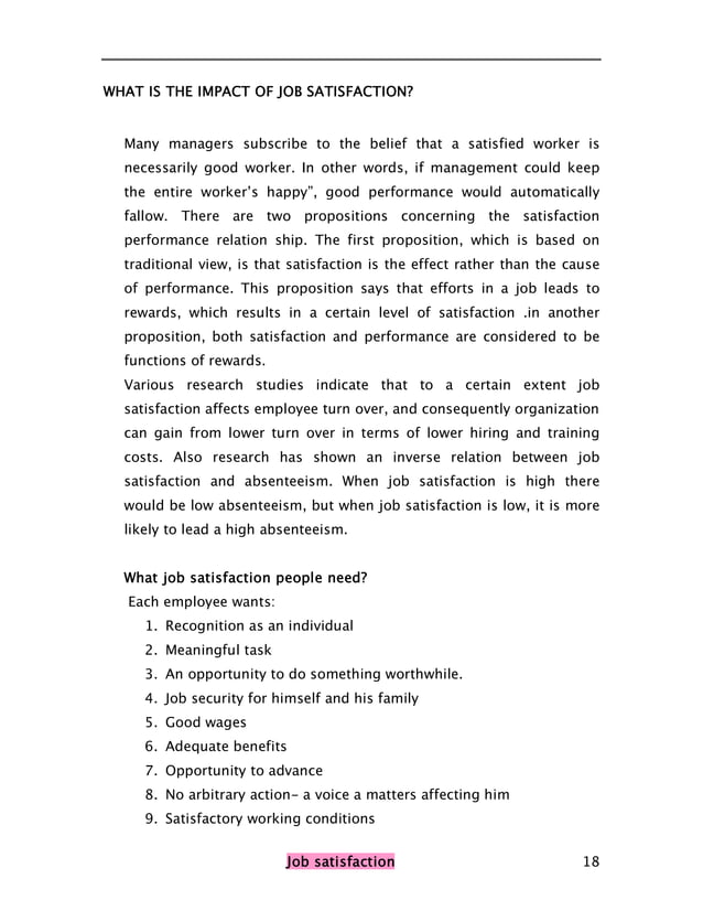 Job satisfaction-120112001047-phpapp01 | PDF