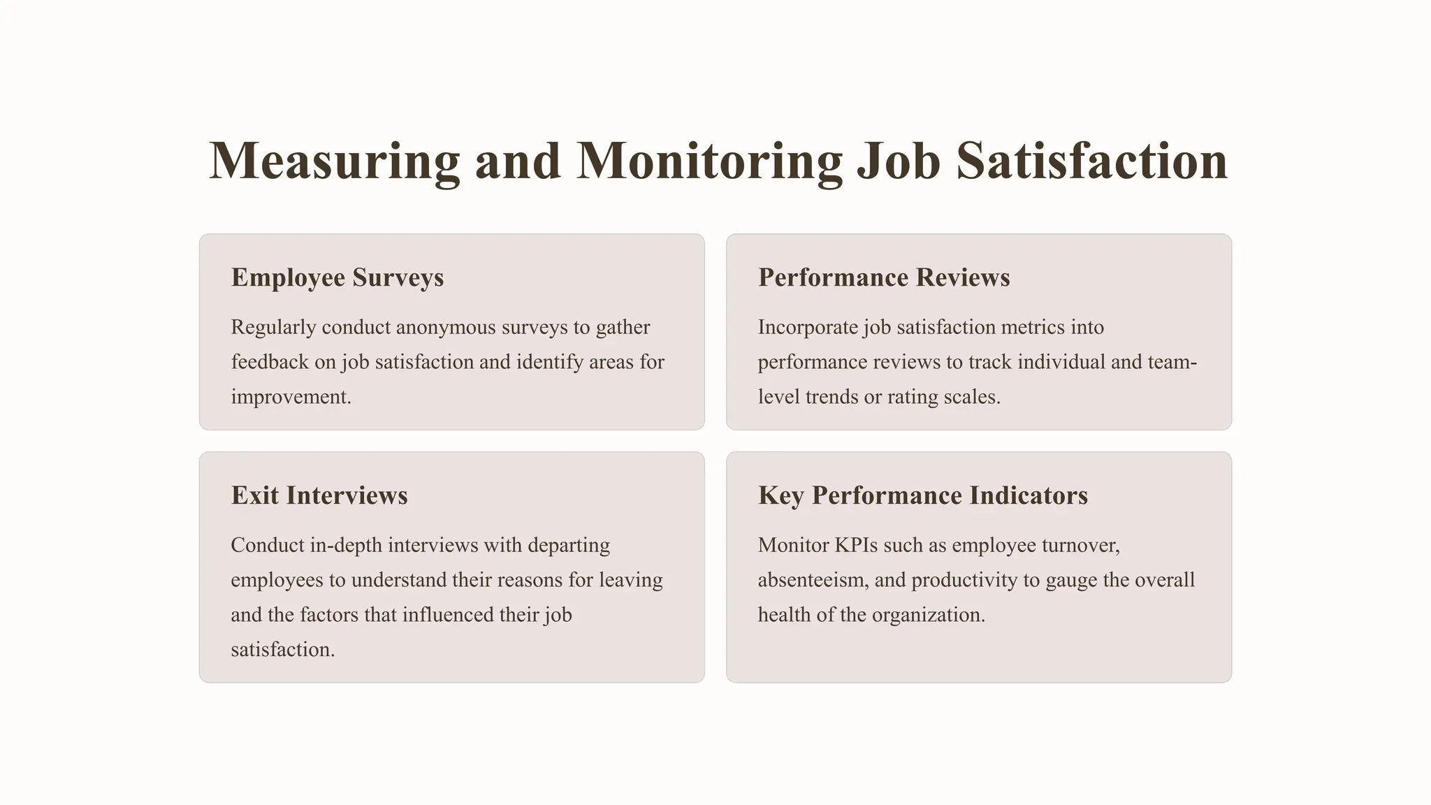 Job-Satisfaction for Organizational Behaviour | PPTX