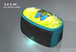 Color & Pattern Design Bluetooth Speaker | PDF