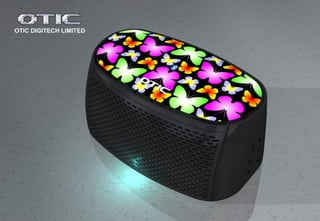 Color & Pattern Design Bluetooth Speaker | PDF