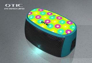 Color & Pattern Design Bluetooth Speaker | PDF