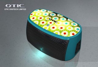 Color & Pattern Design Bluetooth Speaker | PDF