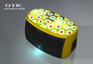 Color & Pattern Design Bluetooth Speaker | PDF
