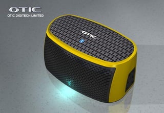 Color & Pattern Design Bluetooth Speaker | PDF