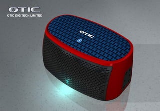 Color & Pattern Design Bluetooth Speaker | PDF