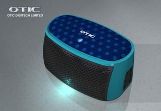 Color & Pattern Design Bluetooth Speaker | PDF