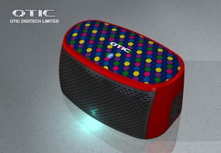 Color & Pattern Design Bluetooth Speaker | PDF