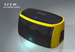 Color & Pattern Design Bluetooth Speaker | PDF
