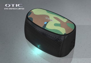 Color & Pattern Design Bluetooth Speaker | PDF