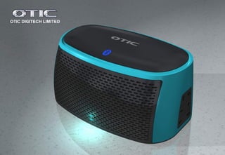 Color & Pattern Design Bluetooth Speaker | PDF