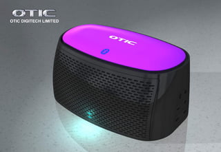 Color & Pattern Design Bluetooth Speaker | PDF