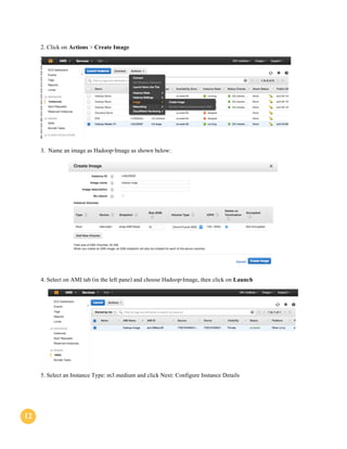 Set up Hadoop Cluster on Amazon EC2 | PDF
