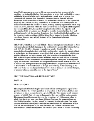 Job 25 commentary | PDF