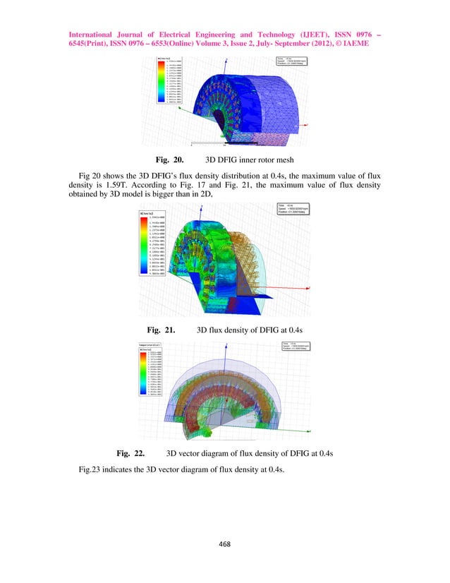 Design and simulation analysis of outer stator inner rotor DFIG by 2d ...