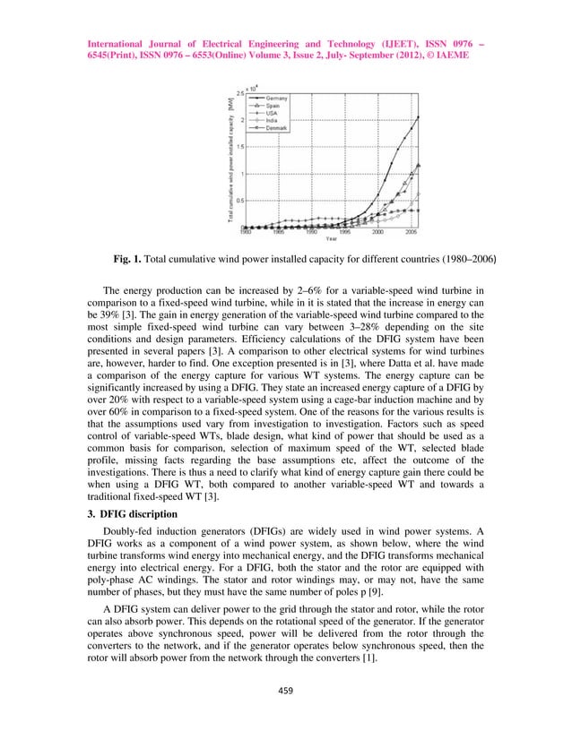 Design and simulation analysis of outer stator inner rotor DFIG by 2d and 3d finite element ...