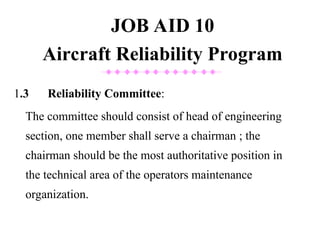 Job aid10-a Aircraft Reliability Program.ppt