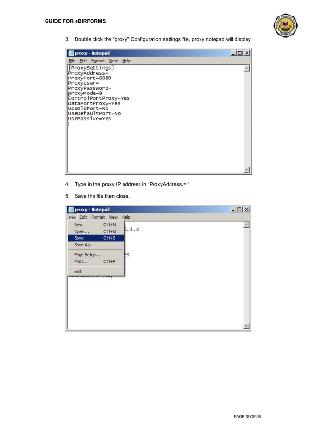 Job aid for the use of offline e bir forms package | PDF | Internet ...